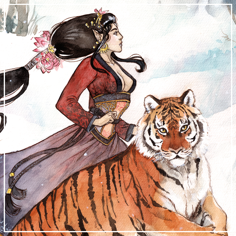 Le tigreCarte - Morgil Obsidiurne