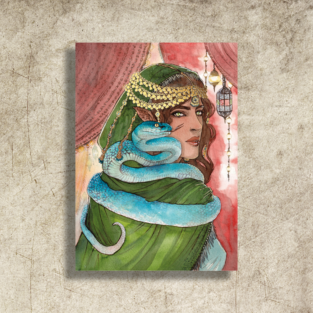 La vipèreCarte - Morgil Obsidiurne