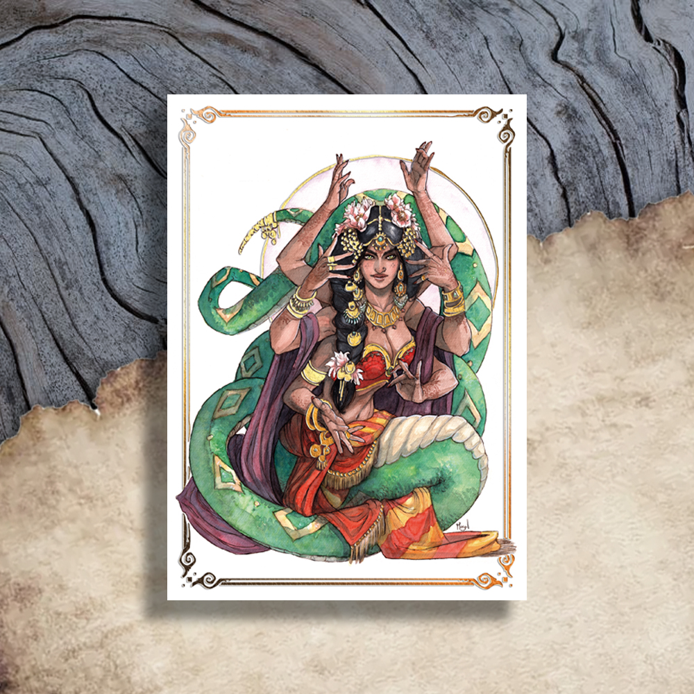 La nagaCarte - Morgil Obsidiurne