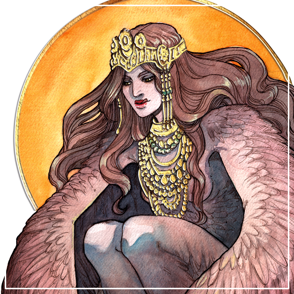 La harpieCarte - Morgil Obsidiurne